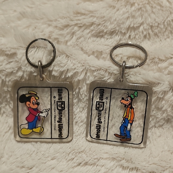 Disney | Accessories | Vintage Disney Mickey And Goofy Acrylic ...